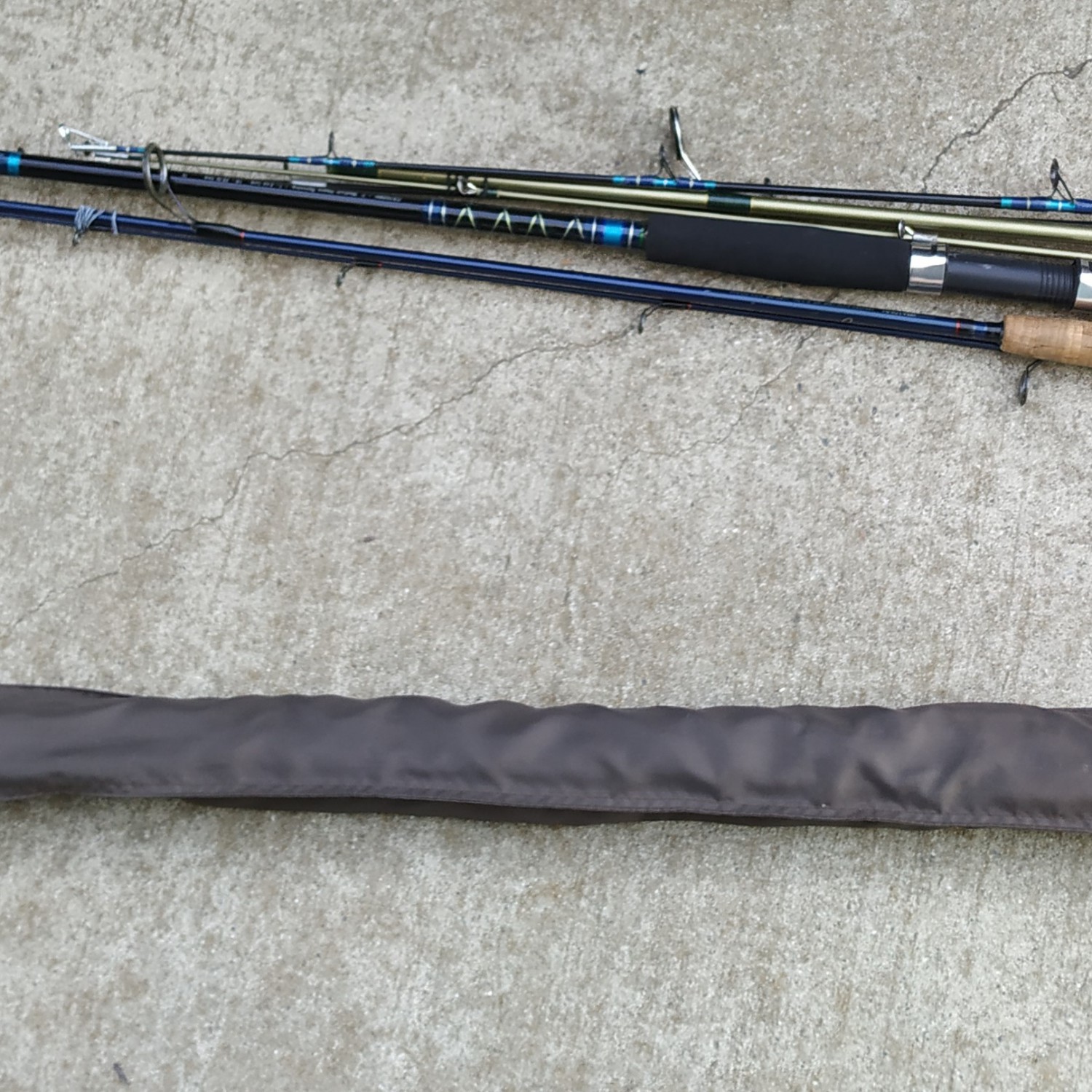 St. Croix Fishing Rods MIX of Rods with Covers Used | BuyStorageFinds
